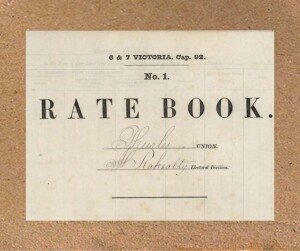 Rate Books & Valuation Books (19th & 20th Century) – Tipperary Studies