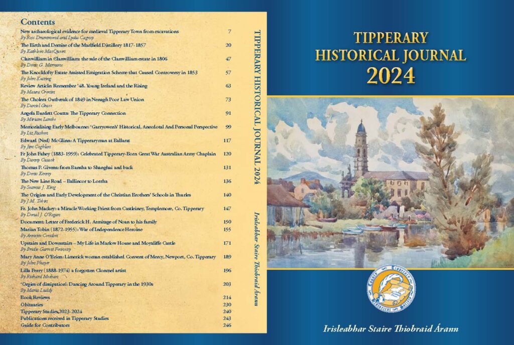 Launch of Tipperary Historical Journal 2024 – Tipperary Studies